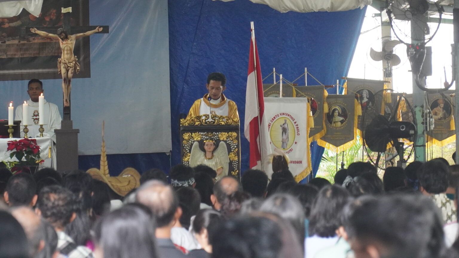 Peresmian Papan Nama Nomor Registrasi Gereja Katolik Paroki Santo ...